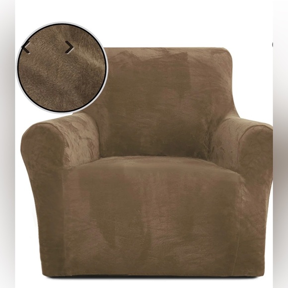 Rose Home Fashion | Other | Nwt Rhf Velvet Touch Oversized Chair ...